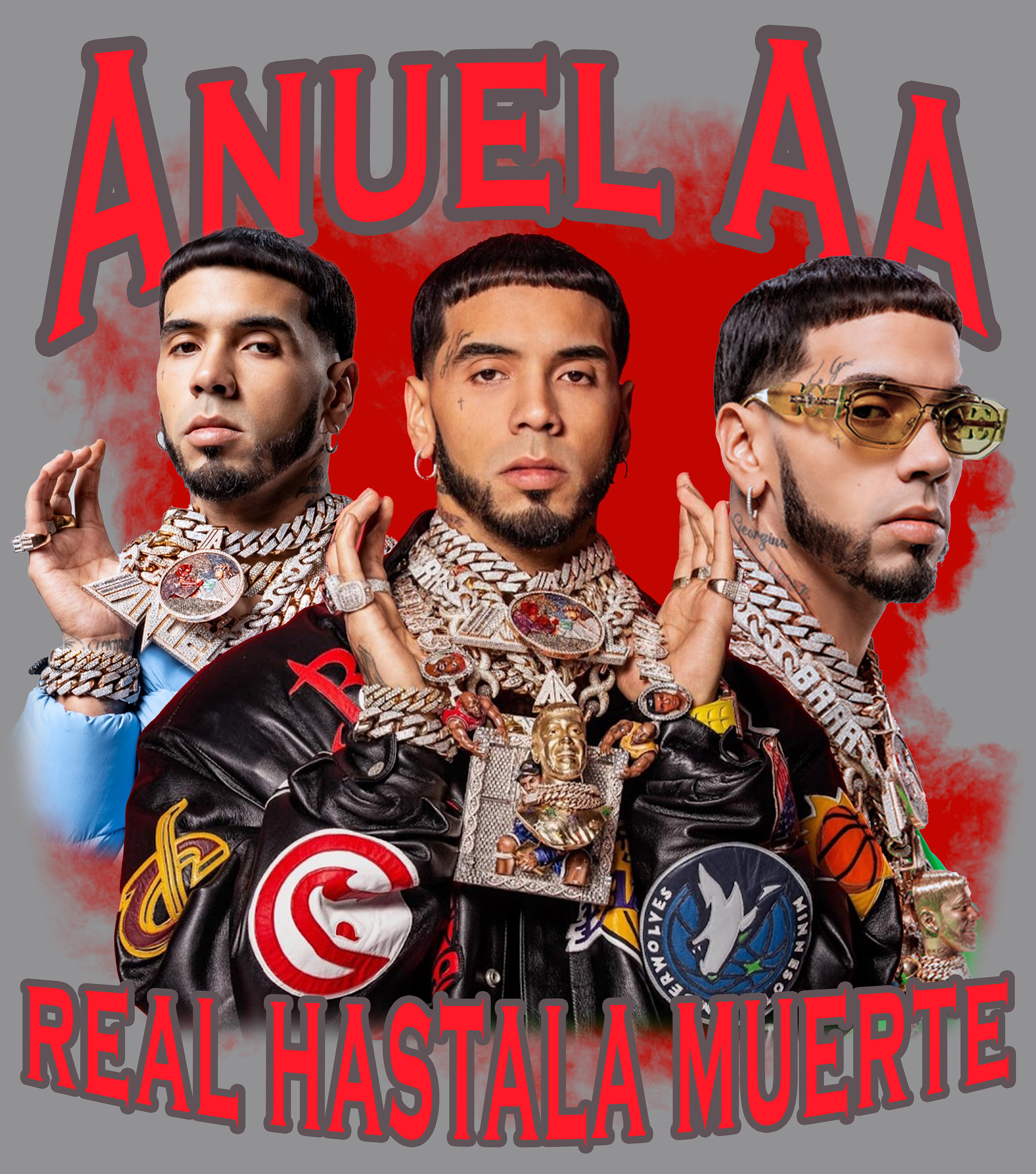 Anuel Aa Png Digital Download File Sublimation, Anuel Aa PNG, Anuel Aa ...