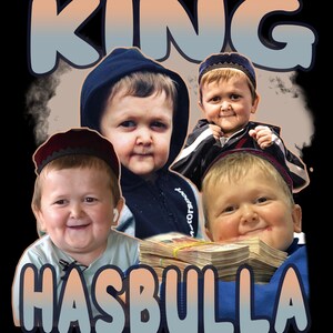 King Hasbulla Wpng Svg Png T-shirt Design Downloadable File. - Etsy