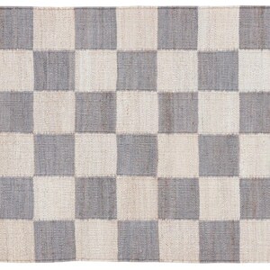Checkered Hart Jute Rug - Etsy