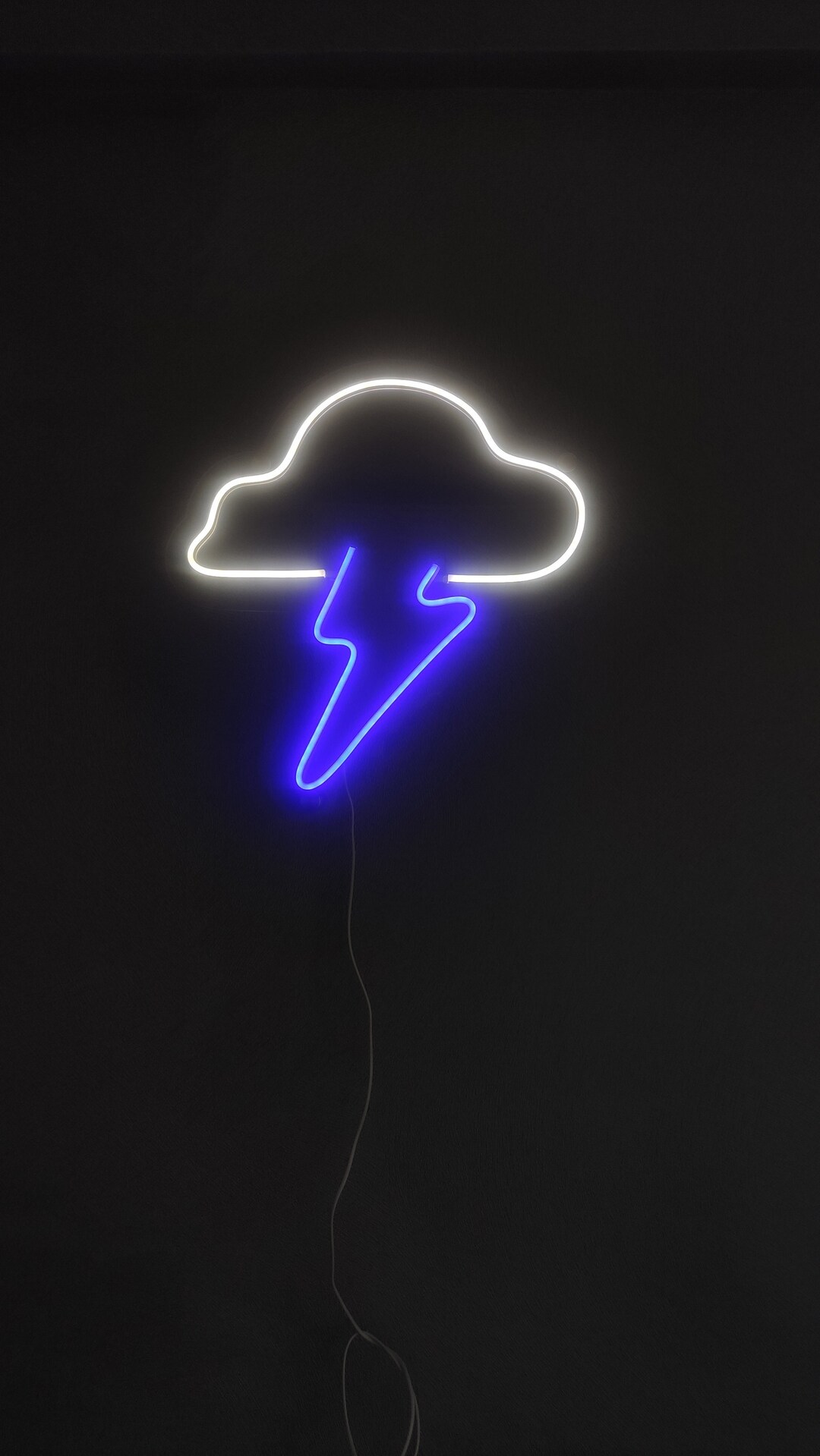 Neon Sign Thunder and Lightning - Etsy