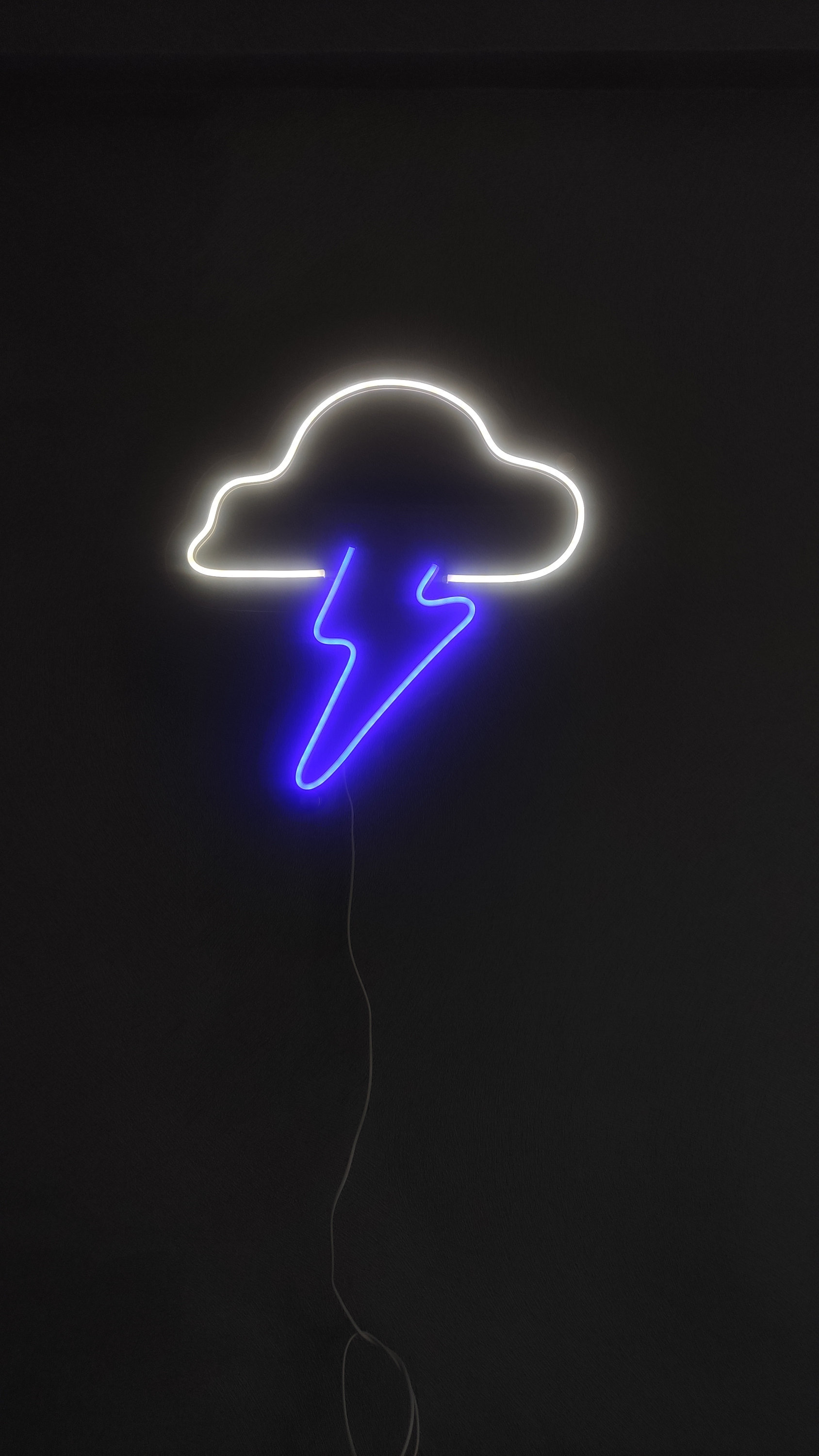 Neon Sign Thunder and Lightning - Etsy