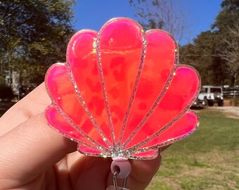 Clam Shell Badge | Etsy