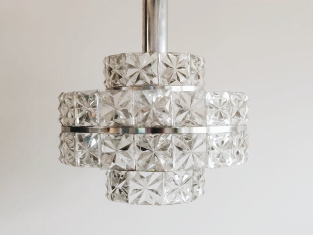 Kinkeldey Style Chandelier | Mid Century Modern | Ceiling Light ...