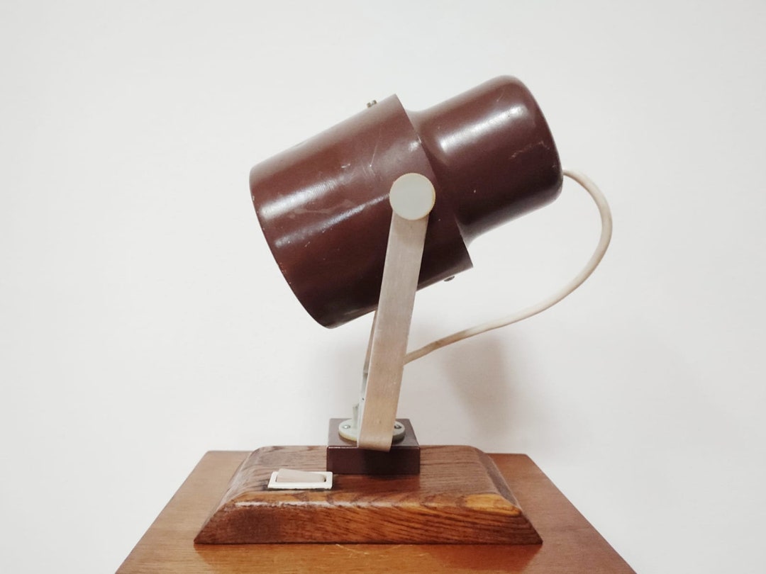 Vintage Desk Lamp | Spotlight | Reflector Lamp | Retro | Yugoslavia ...