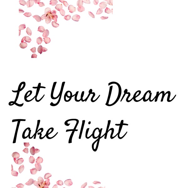 Let Your Dreams - Etsy