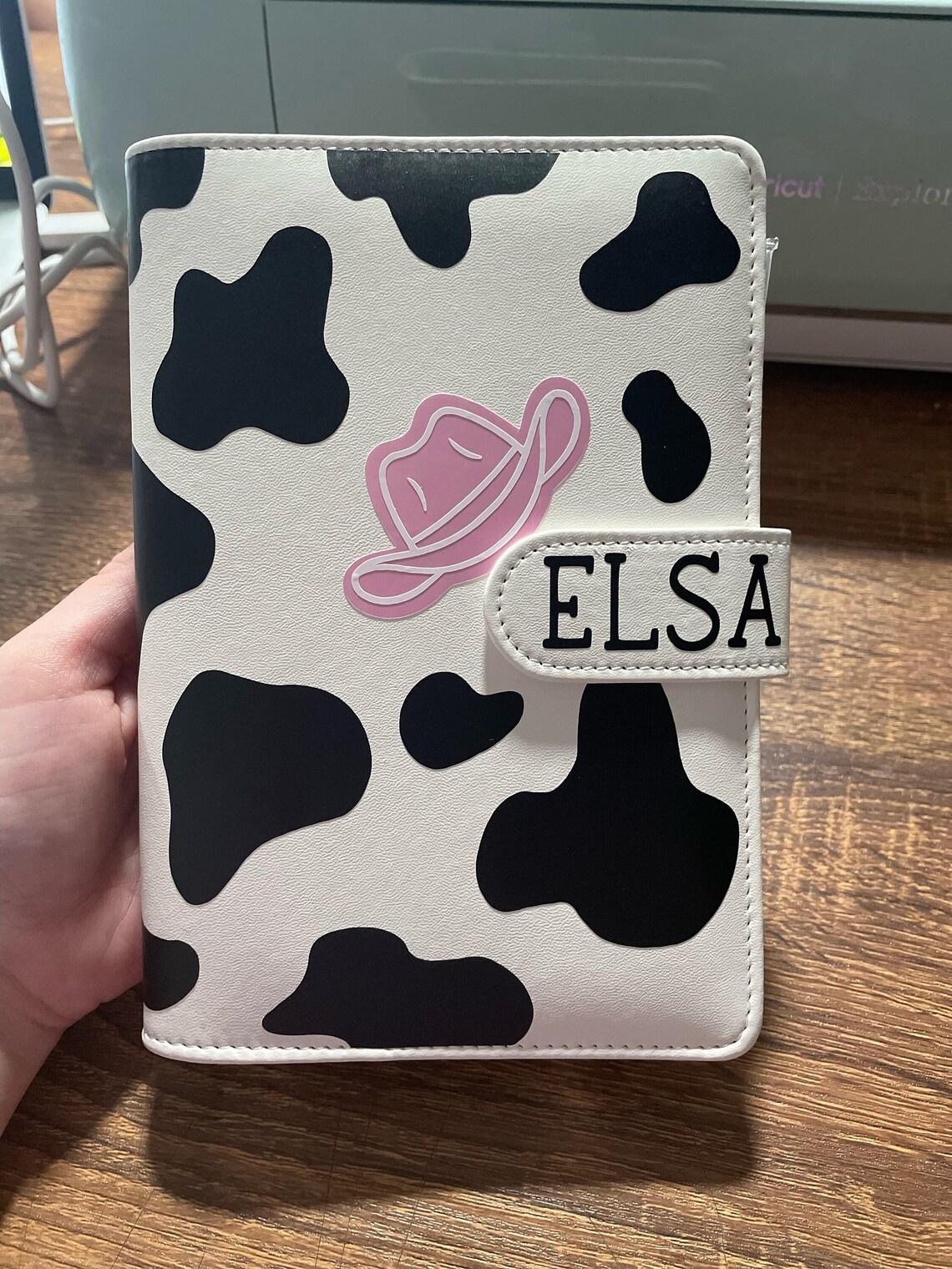 Cow Girl Budget Binder Budget Binder Cow Print Western - Etsy