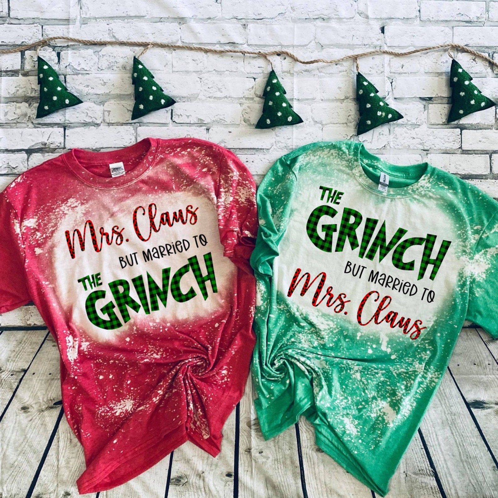 Mrs Clause but Married Couples Christmas Shirts Funny - Etsy