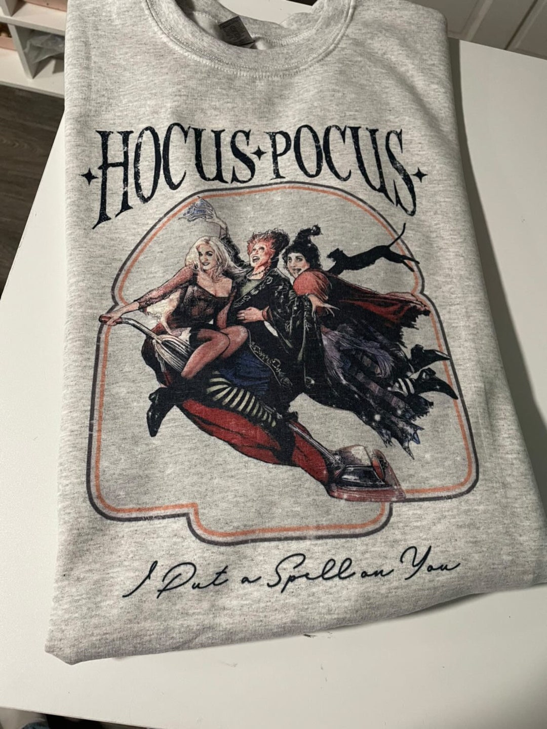 Retro Hocus Pocus Sweatshirt, Halloween Sweatshirt, Fall Sweatshirt ...