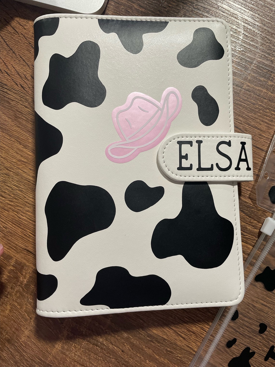 Cow Girl Budget Binder Budget Binder Cow Print Western - Etsy