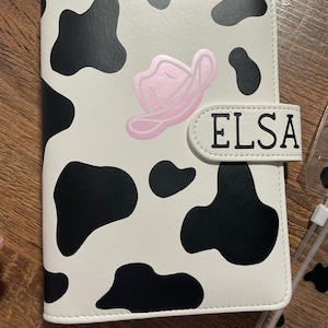 Cow Girl Budget Binder| Budget Binder| Cow Print| Western| Personalized ...