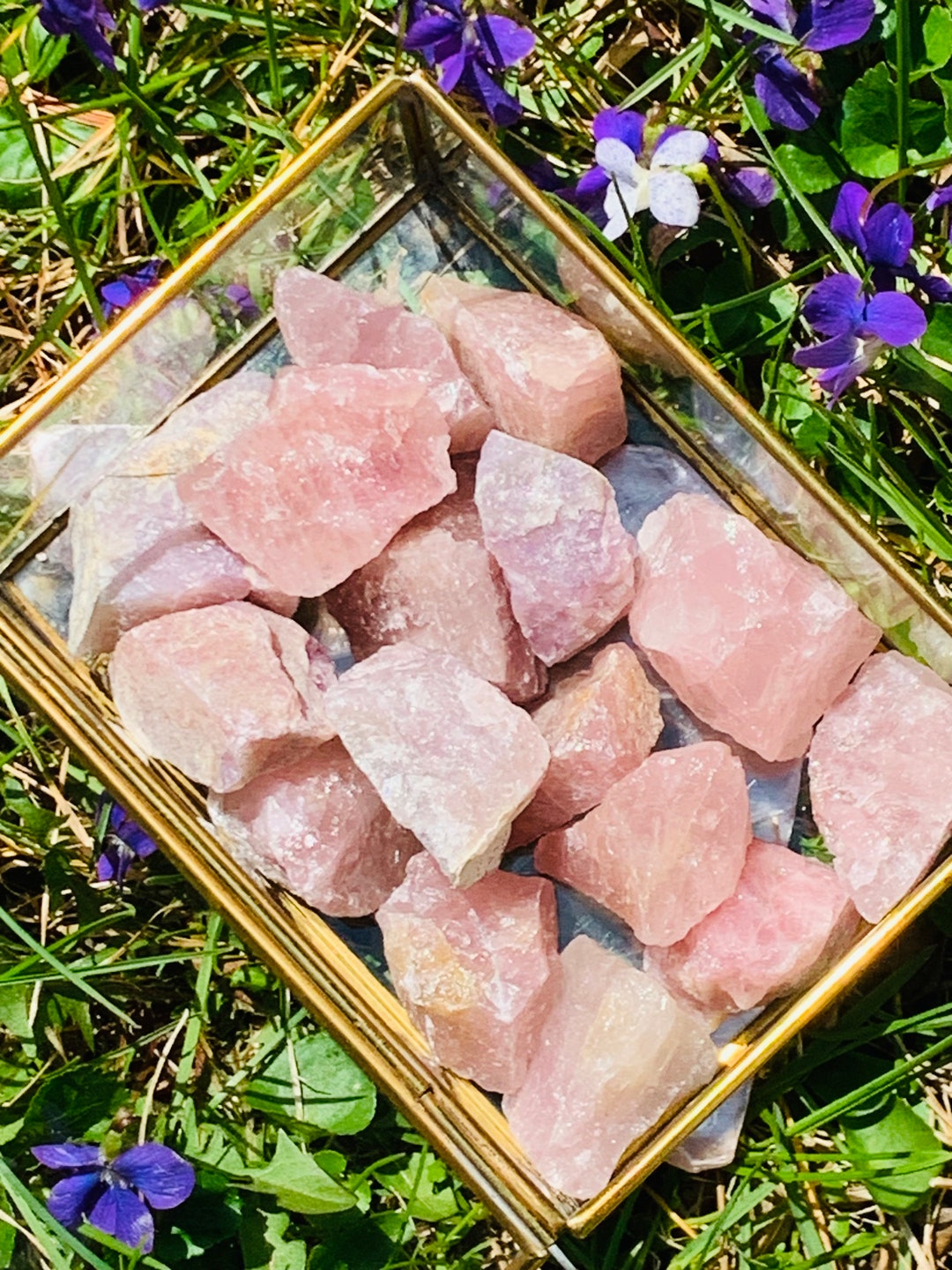Raw Lavender Eclipse Energy Rose Quartz - Madagascar - Etsy