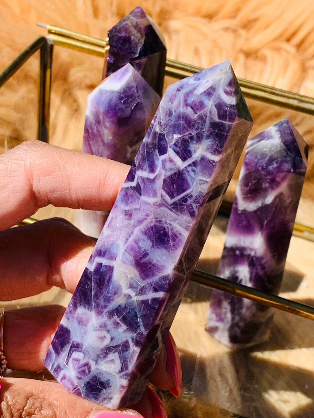Dream Amethyst Tower - Etsy