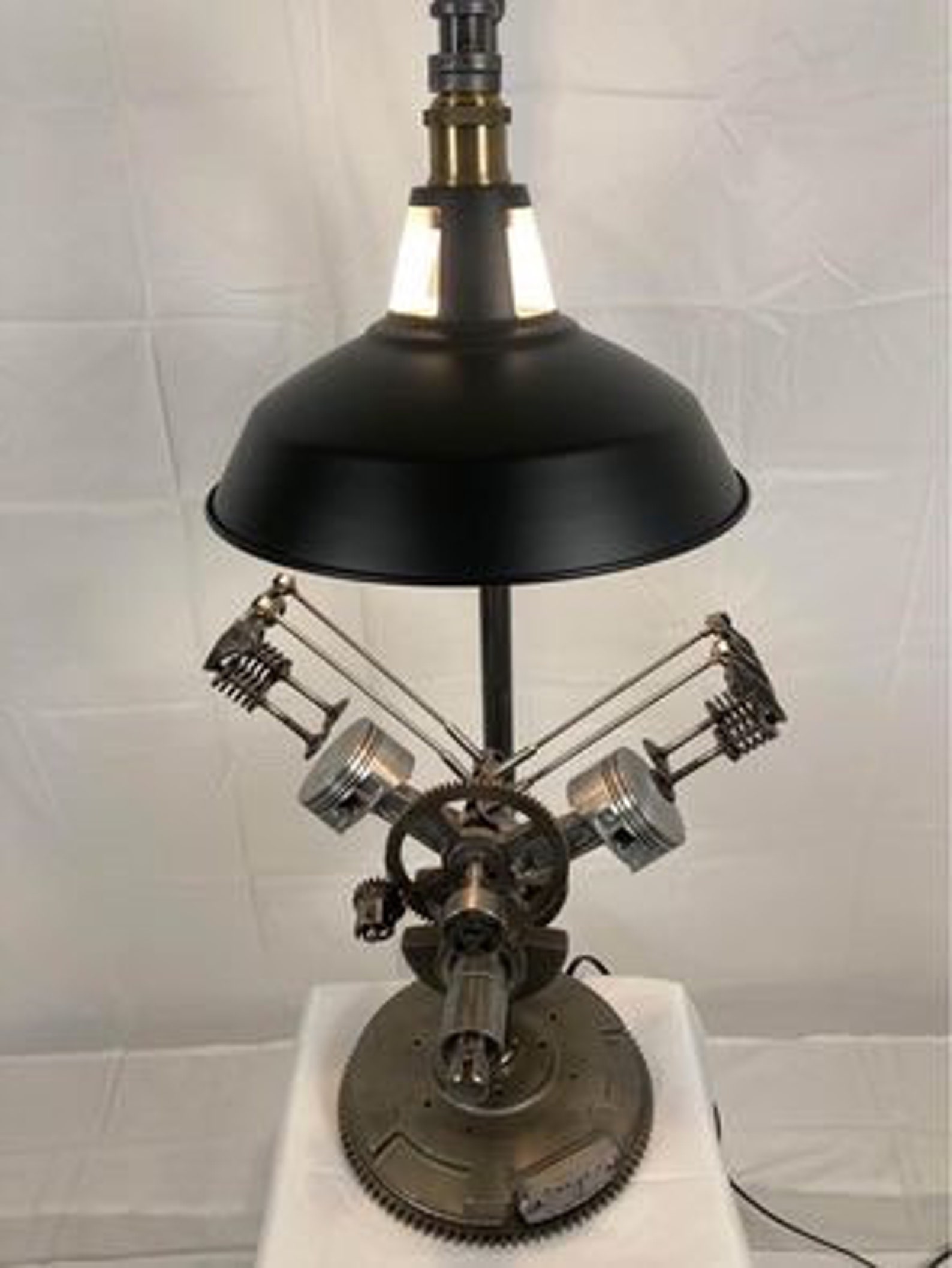 Briggs and Stratton V-twin Engine Lamp Metal Art - Etsy