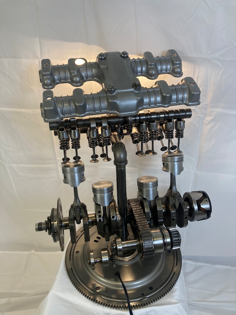 Honda CB 900 Engine Internals Table Lamp Inline Four Metal Art - Etsy