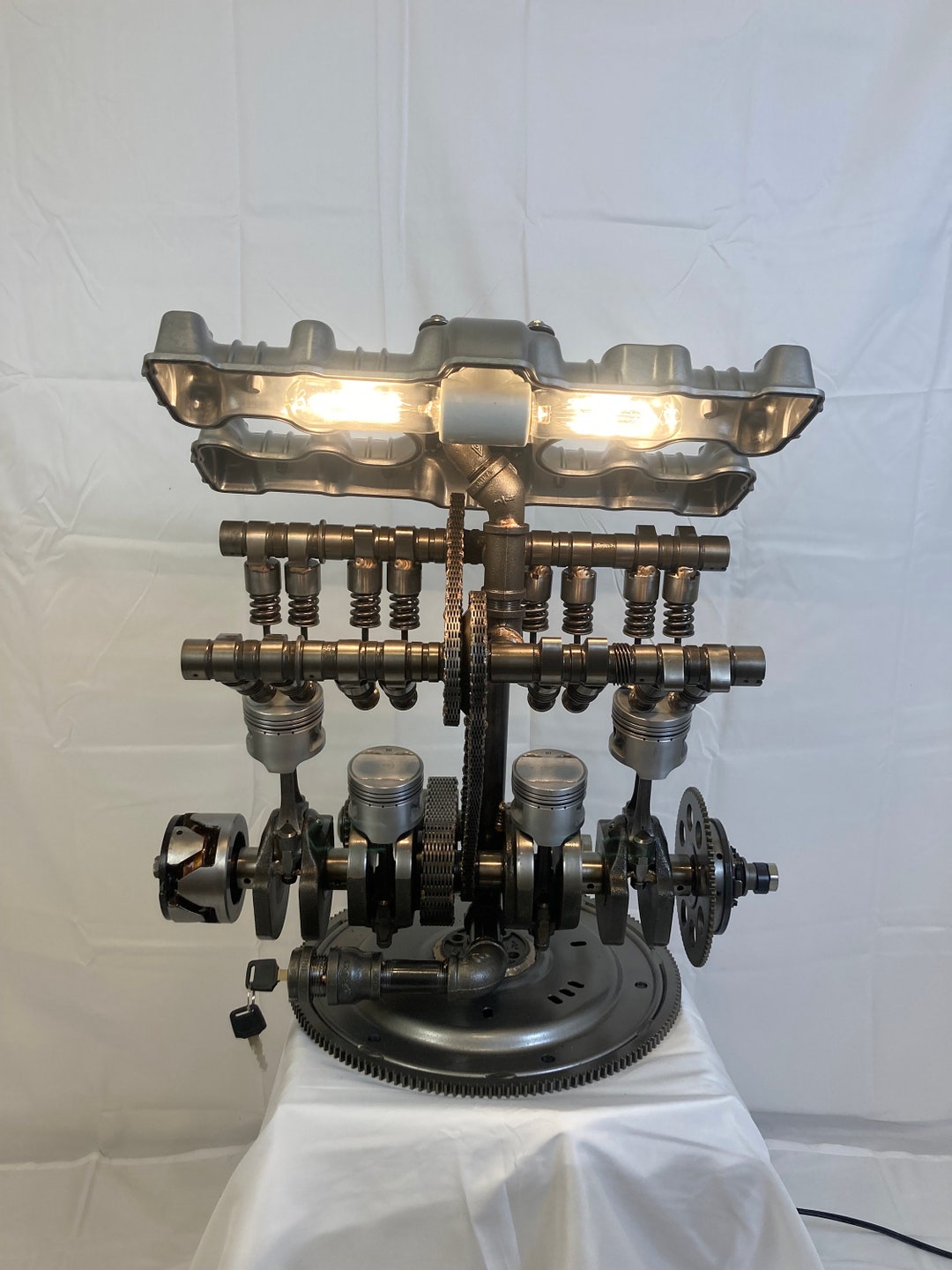 Honda CB 750 Engine Internals Table Lamp Inline Four Metal Art - Etsy