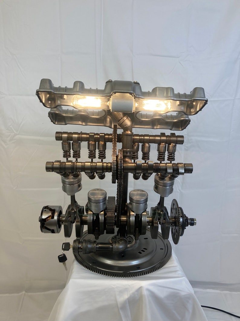Honda CB 750 Engine Internals Table Lamp Inline Four - Etsy