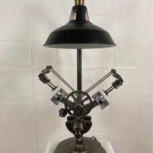 Briggs and Stratton V-twin Engine Lamp Metal Art - Etsy