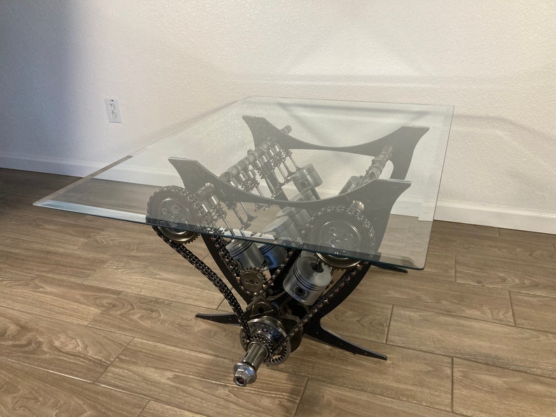 Jaguar XJS V12 Engine Internals Coffee Table Man Cave Automotive Gear ...