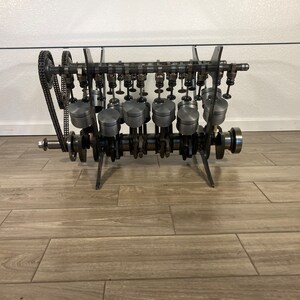 Jaguar XJS V12 Engine Internals Coffee Table Man Cave Automotive Gear ...