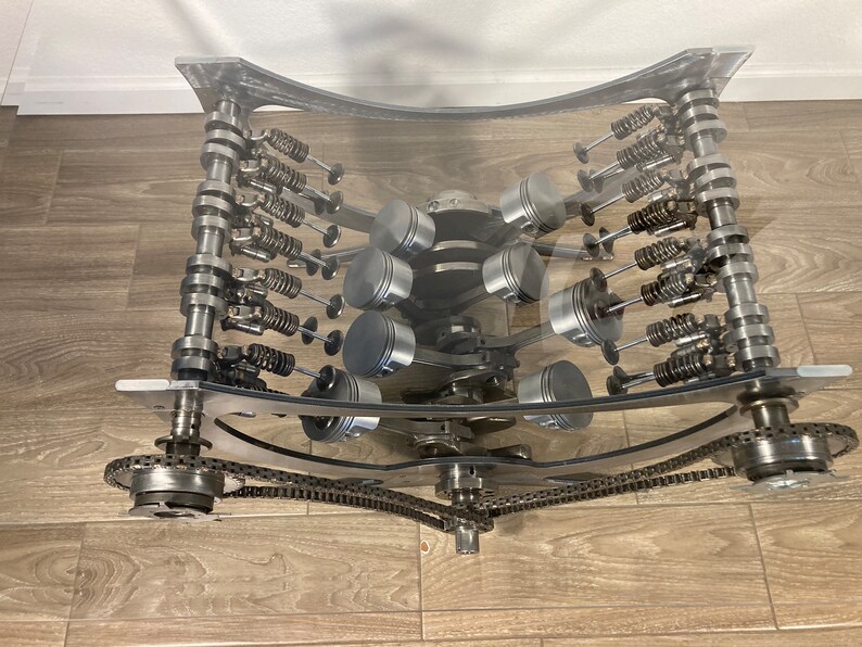 Ford 3 Valve V8 Engine Internals Coffee Table - Etsy