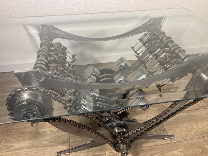 Ford 3 Valve V8 Engine Internals Coffee Table - Etsy