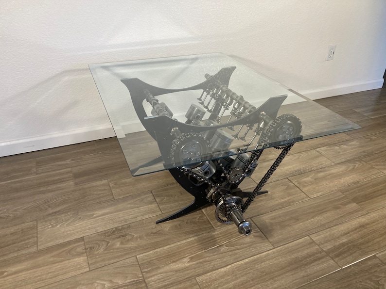 Jaguar XJS V12 Engine Internals Coffee Table Man Cave Automotive Gear ...