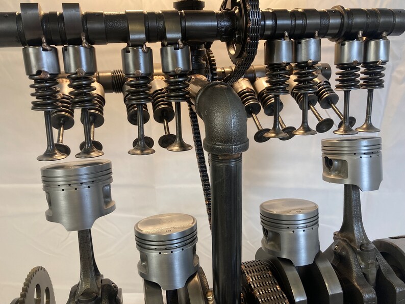 Honda CB 900 Engine Internals Table Lamp Inline Four Metal Art - Etsy
