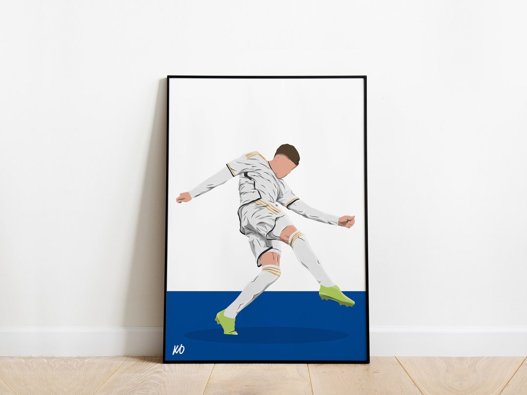 Federico Valverde Real Madrid Poster Print A3 / A4 / A5 Wall Art ...