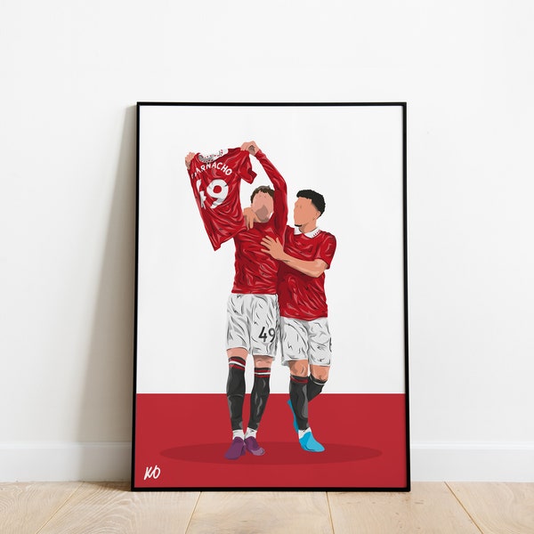 Garnacho Wall Art - Etsy