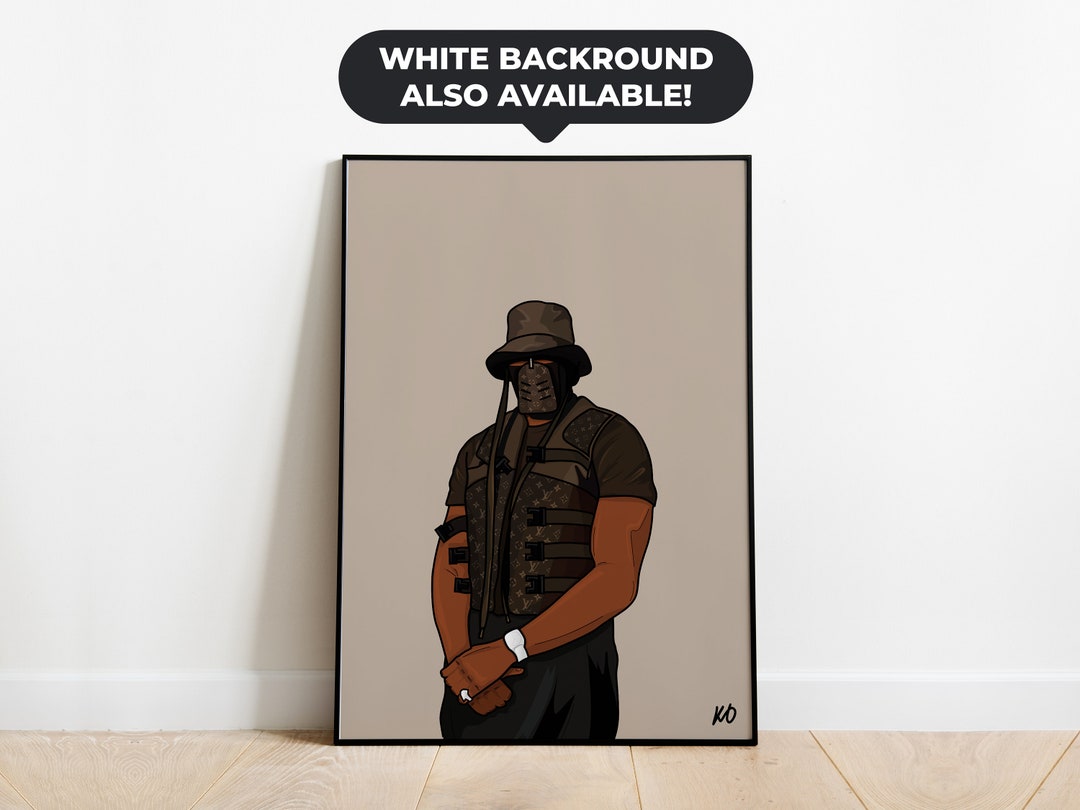 Bugzy Malone Inspired Art Poster Print Wall Art, Office, Bedroom - Etsy