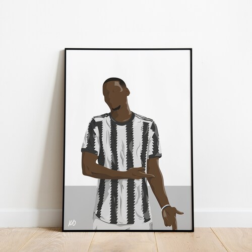 Paul Pogba France Football Poster Print A3 / A4 / A5 Wall Art - Etsy