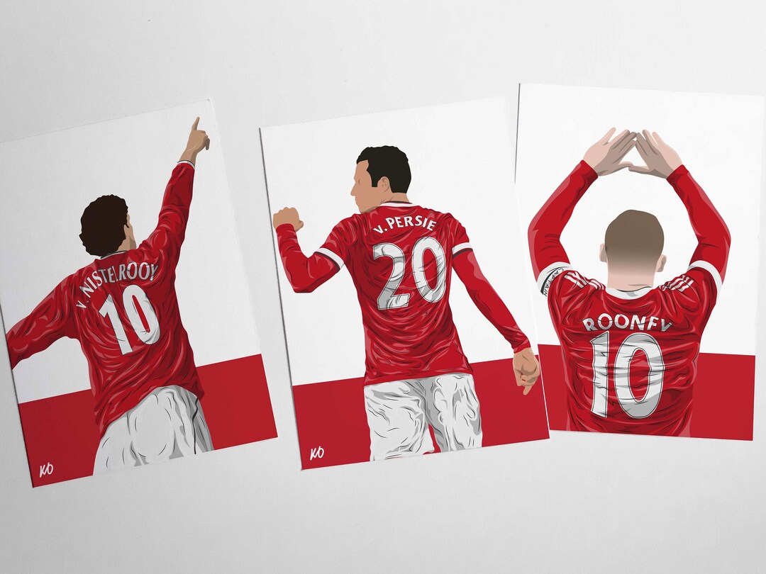 Ruud Van Nistelrooy, Robin Van Persie, Wayne Rooney Manchester United ...