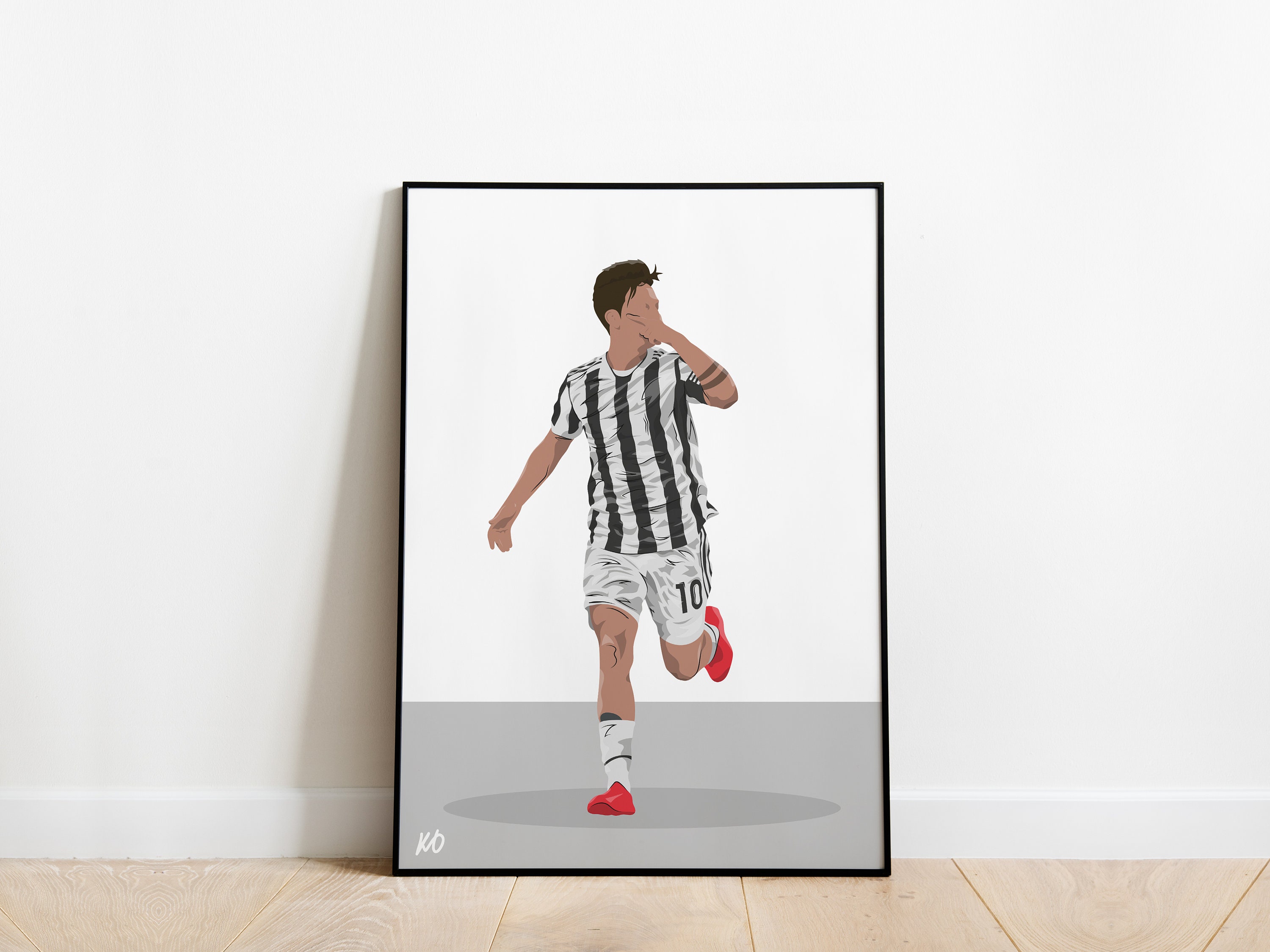 Paulo Dybala Juventus Football Poster Print A3 / A4 / A5 Wall - Etsy