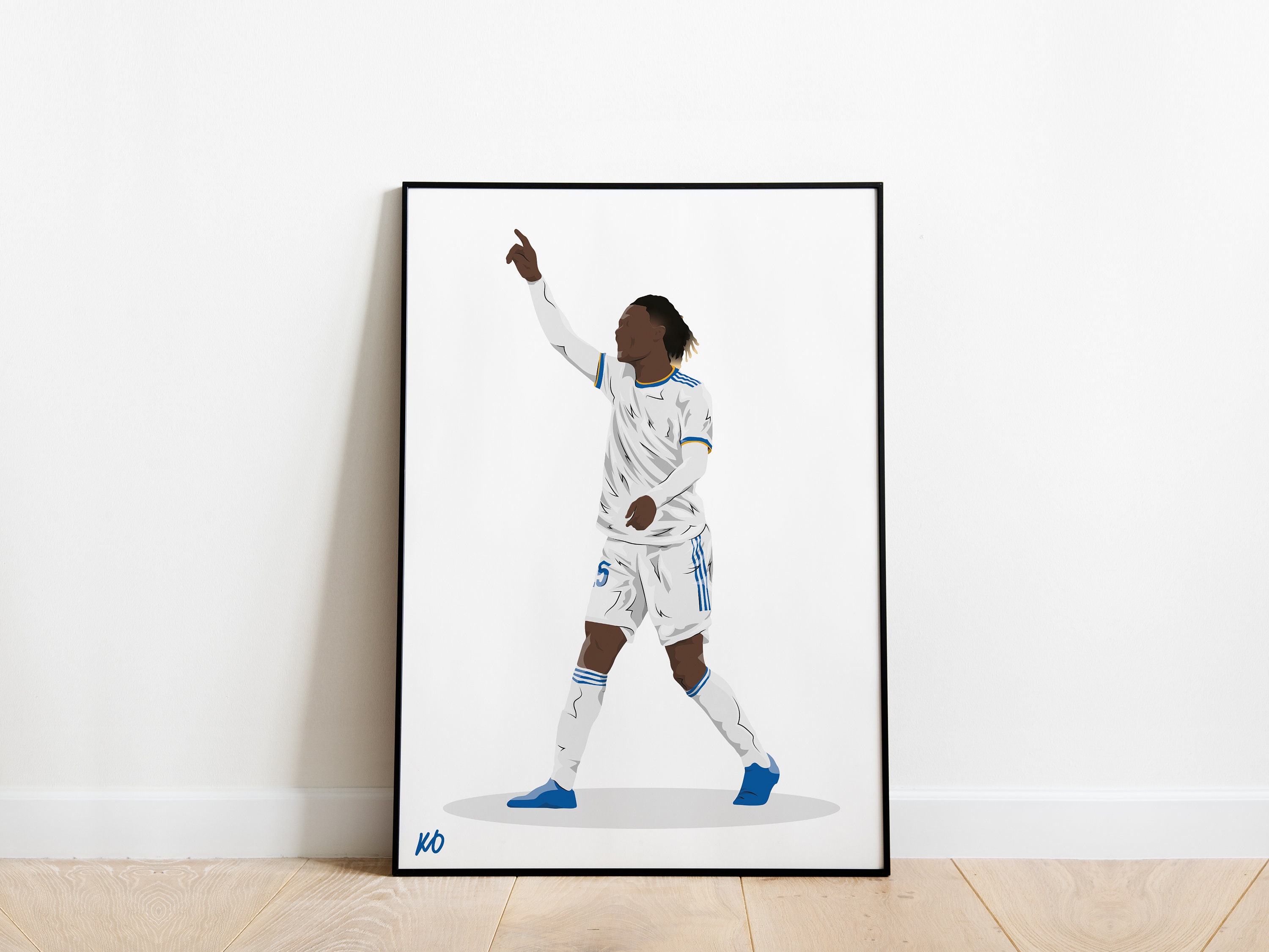 Eduardo Camavinga Real Madrid Football Poster Print A3 / A4 / - Etsy