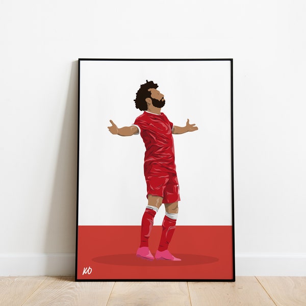 Mo Salah - Etsy