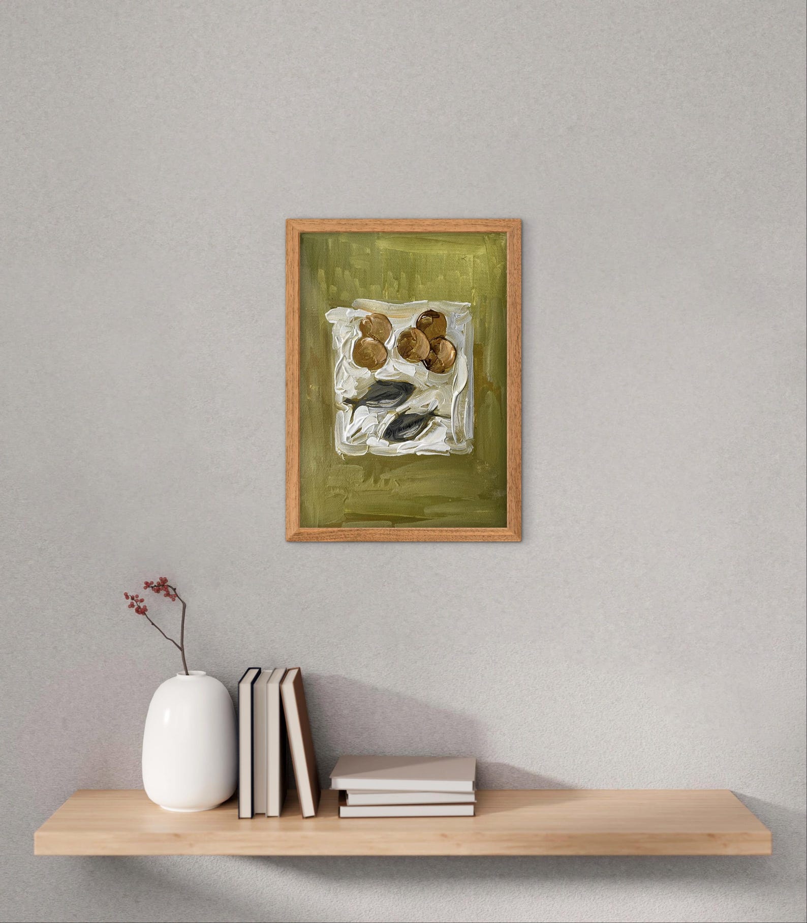 Jesus Feeding the 5000 Wall Art, Neutral Christian Art, Beige Art ...