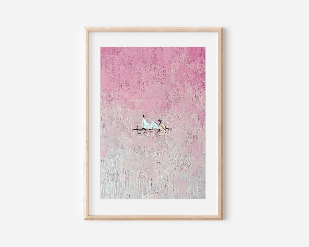Jesus and Woman, Mary With Alabaster Flask, DIGITAL ART, Baptism Decor ...