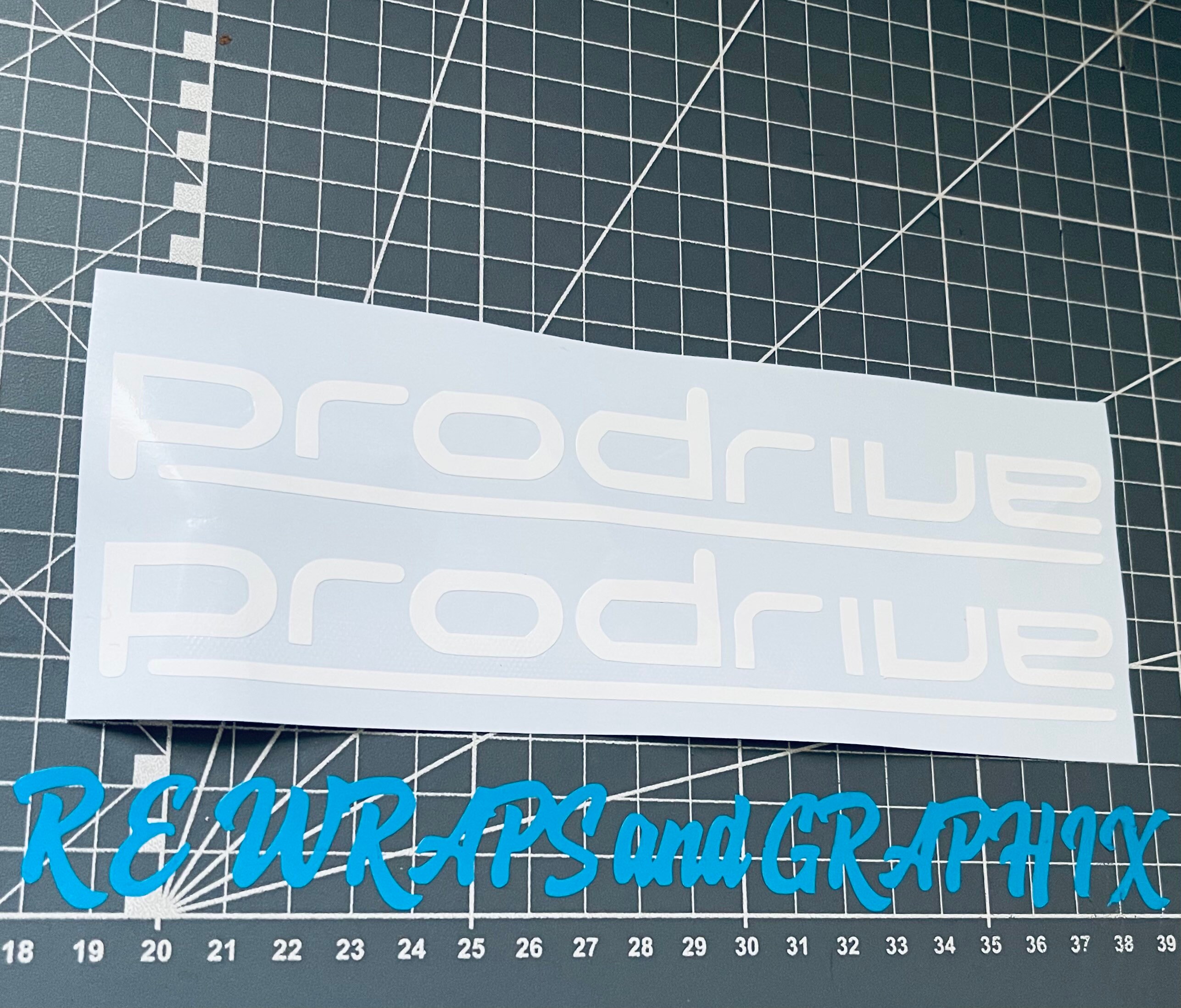 Prodrive decals x2 any colours available | Etsy