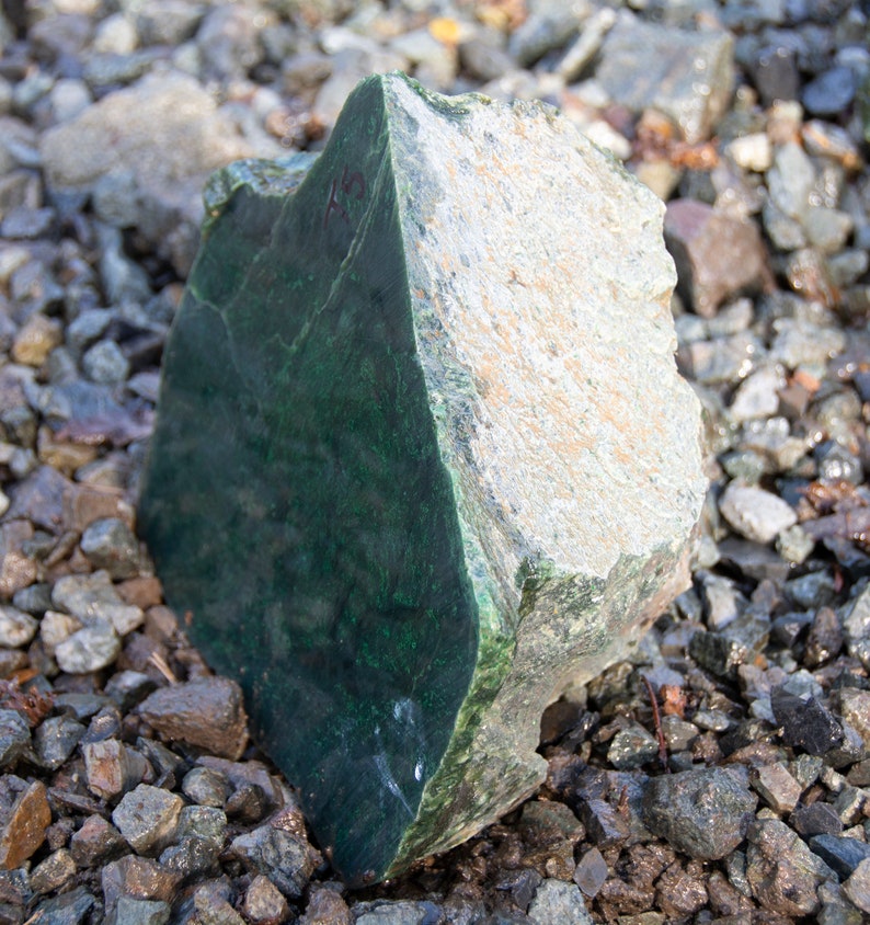 Jade, High Quality, Rare, 6.3 Kg, Nephrite Jade Chunk, BC Jade ...