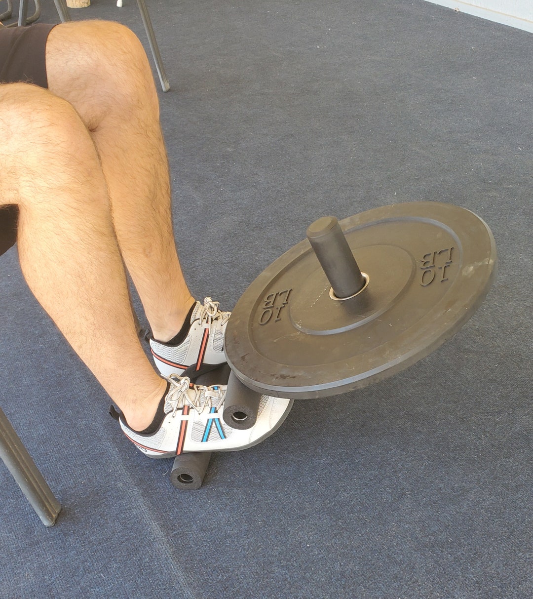 Tib Bar 3-in-1 for 2" Olympic Weights 2023 Updated Shin Blaster Light ...