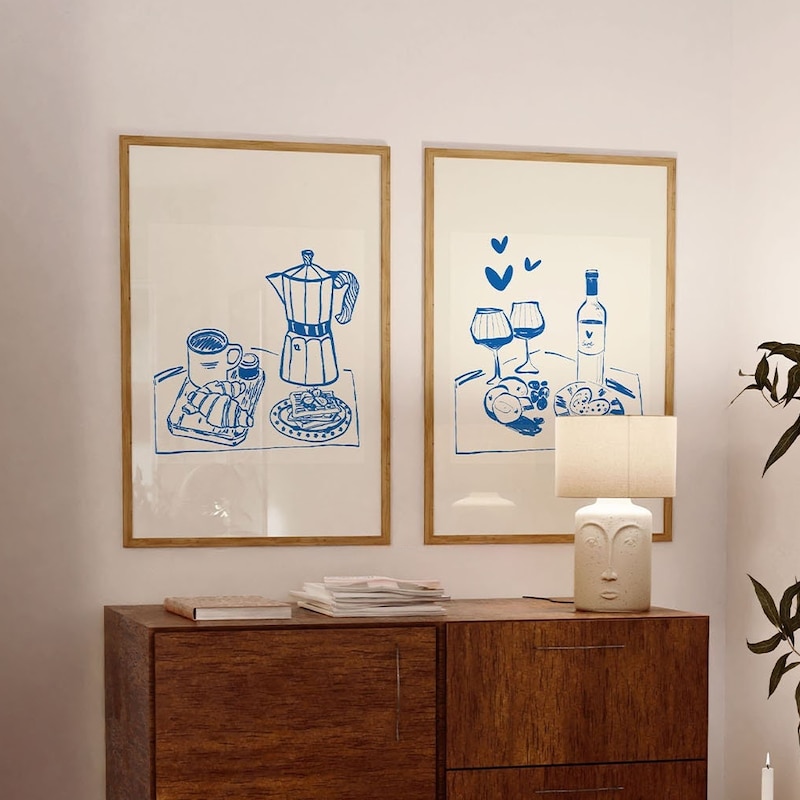 Kitchen Art Set - Etsy