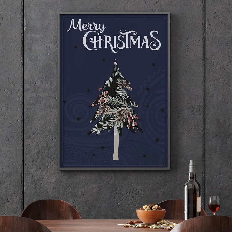 Navy Christmas Decor - Etsy