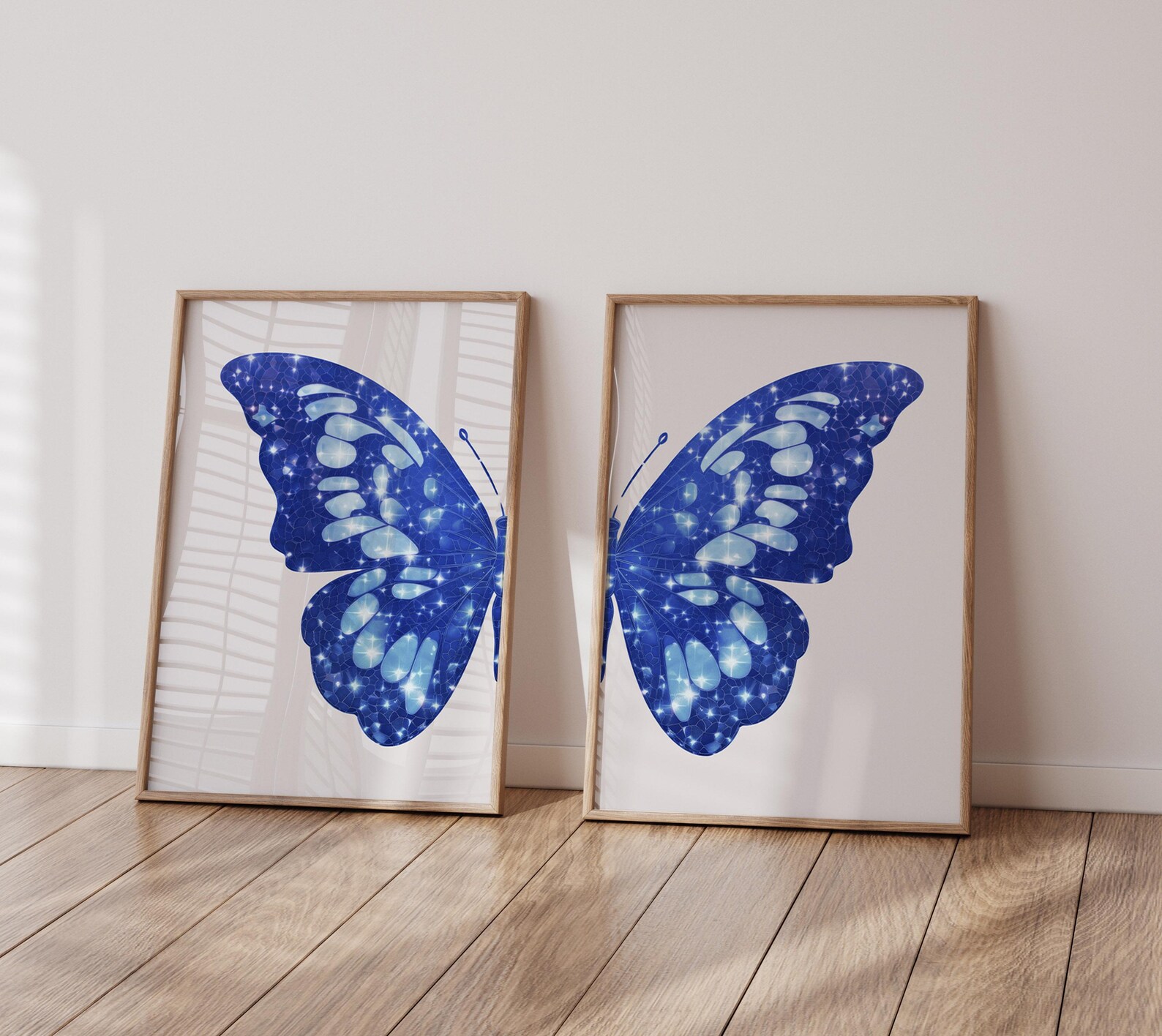 Printable Set of 8 Navy Blue Dorm Preppy Posters | Ace of Hearts Print ...