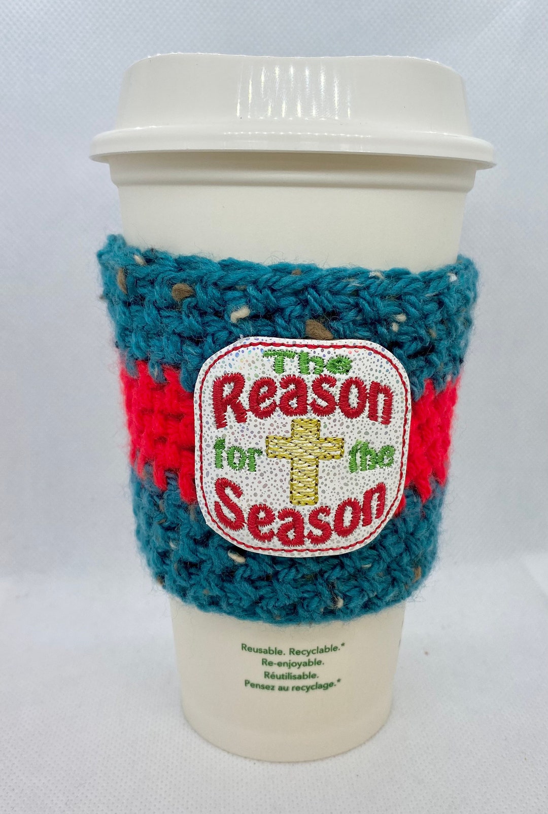Holy Season Jesus Christ Religious Crochet Cup Cozy Cup Cosy - Etsy