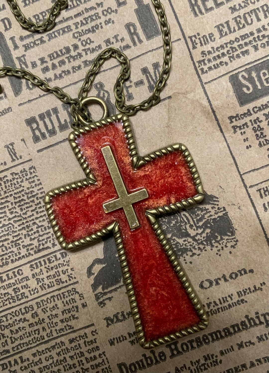 Shapeshifter Upside Down Cross Pendant Jewelry Antisemitic Cross ...