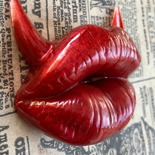 Lips Sculpture - Etsy