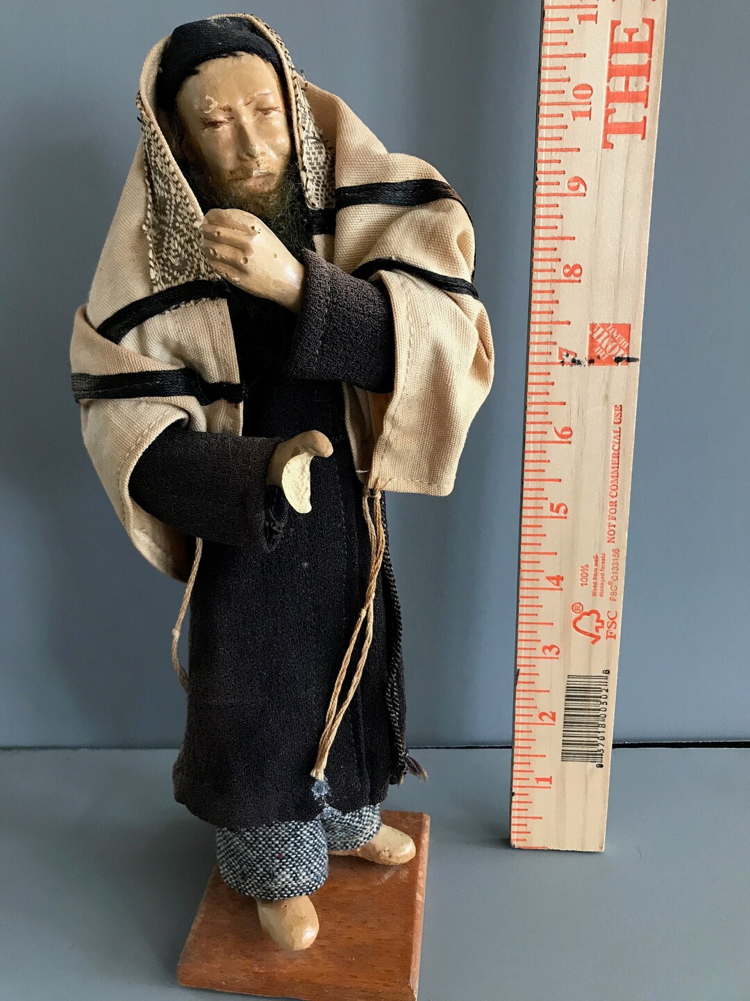 Vintage Israeli Jewish Orthodox Rabbi Doll - Etsy