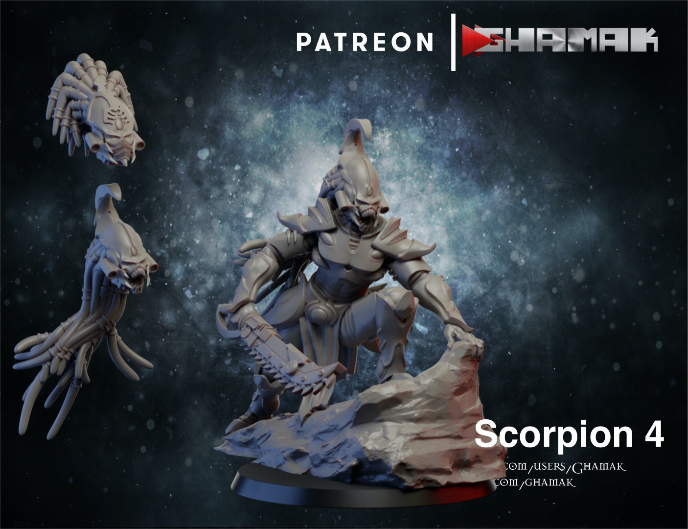 Space Elf Scorpion Squad by Ghamak - Etsy