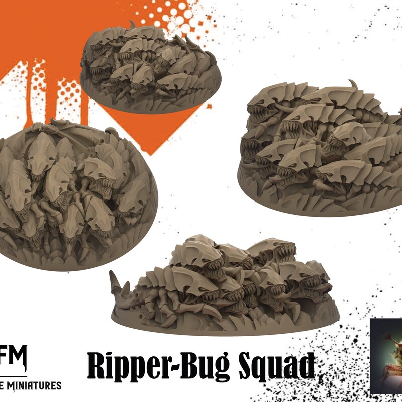 40k Tyranid Ripper - Etsy