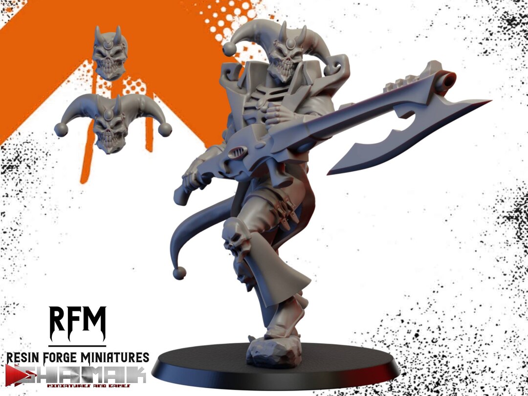 Space Elf Clown Dark Jester by Ghamak - Etsy